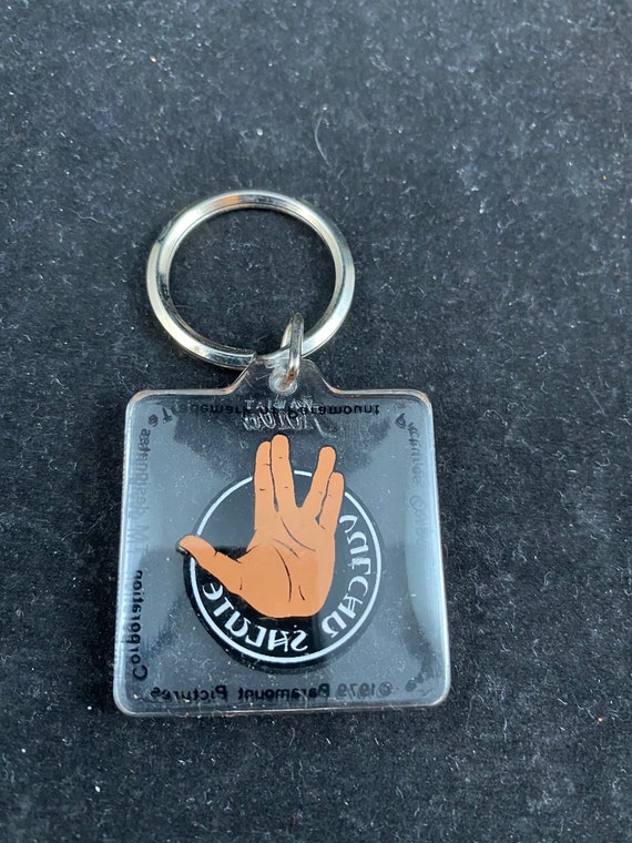 Star Trek the Motion Picture Vulcan Salute Keychain Loose | Etsy