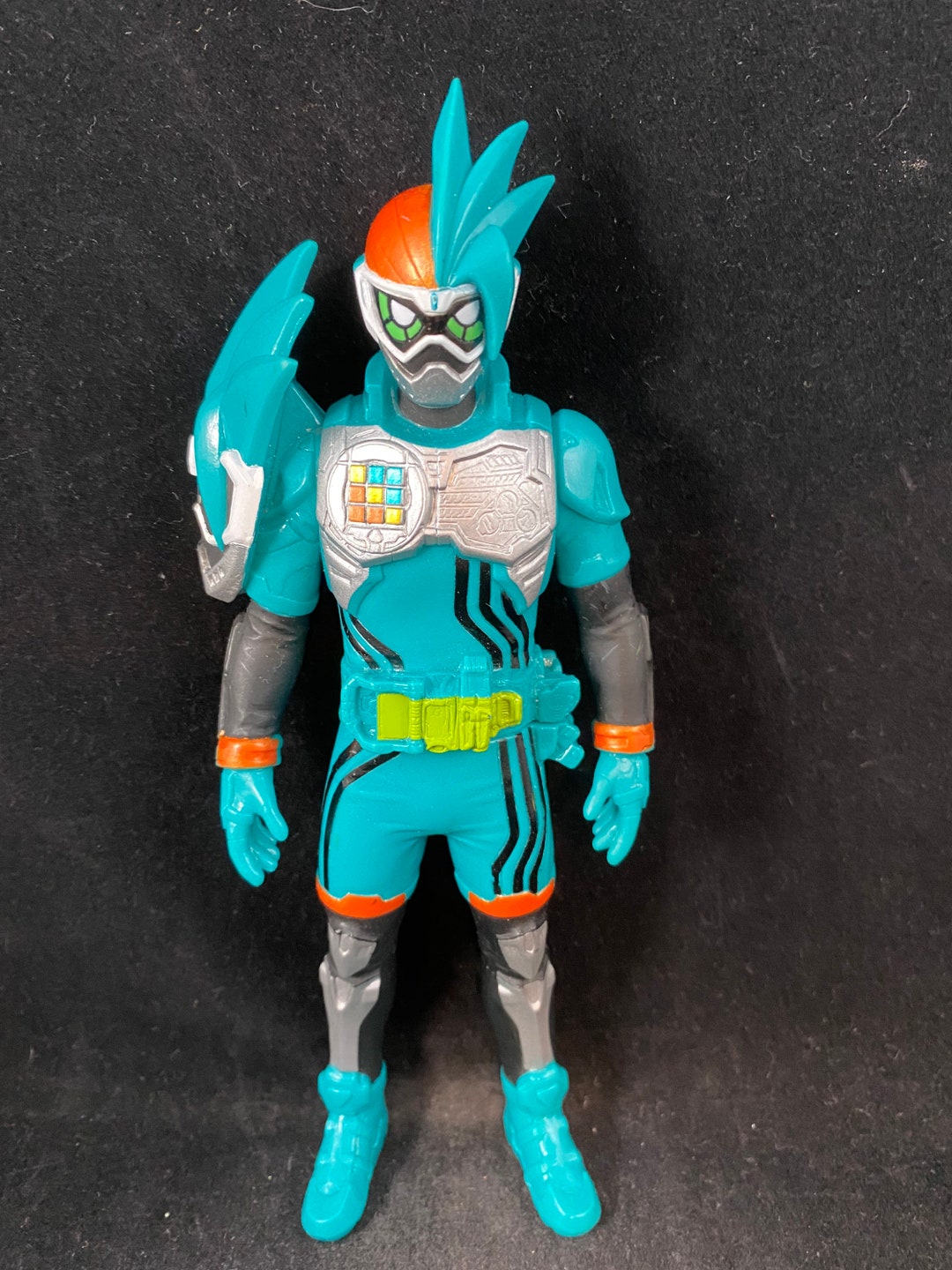 Bandai Kamen Rider Ex-aid Mighty Brothers XX Teal Soft Vinyl - Etsy