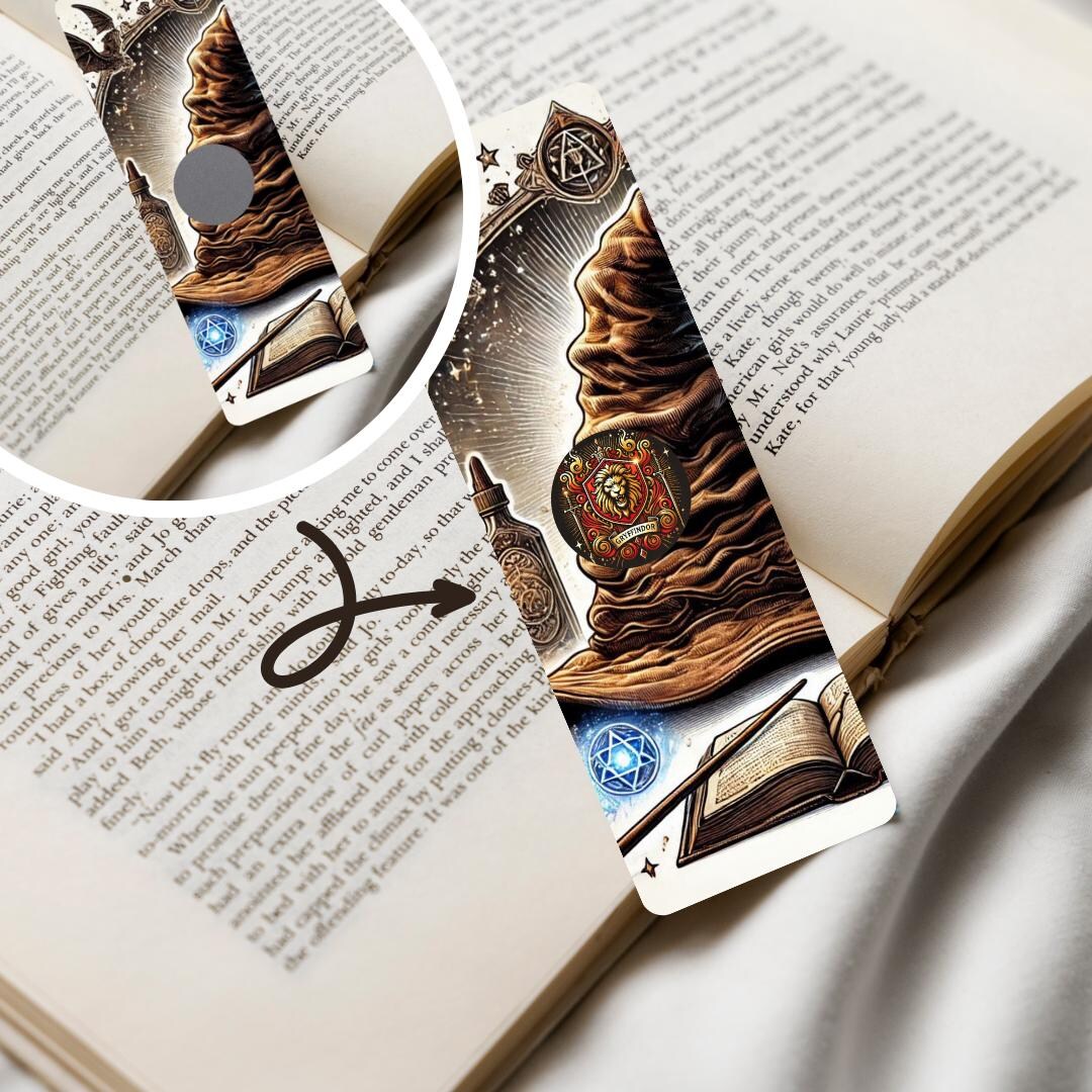 Harry Potter Sorting Hat Scratch-off Bookmark, Hogwarts House Reveal ...