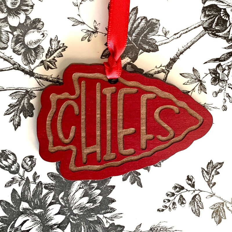 Kansas City Chiefs Christmas Ornament - Etsy