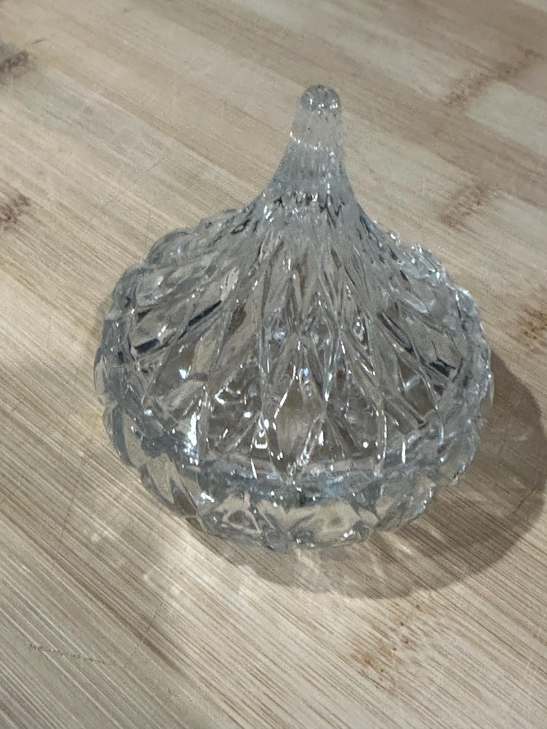 Vintage Crystal Kiss Lidded Candy Dish. - Etsy