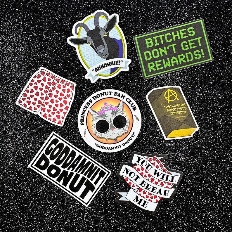 Carl's Mini Sticker Set - Etsy