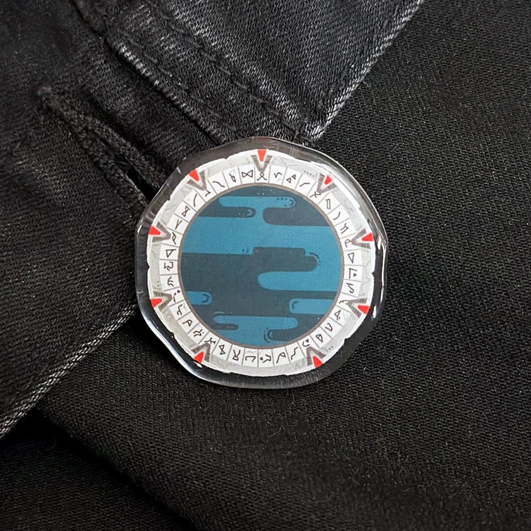 The Gate Acrylic Pin - Etsy