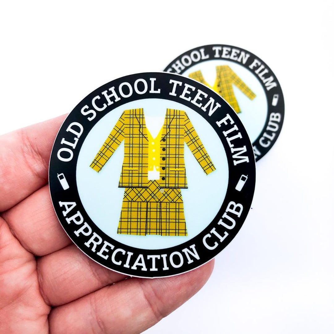 Old School Teen Film Appreciation Club Vinyl Sticker - Etsy
