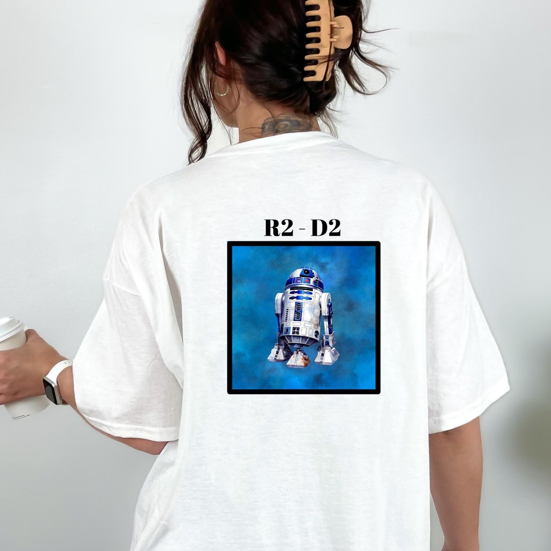 Adult R2-D2 Shirt, Plus Size R2-D2 Shirt, Adult Star Wars Shirt, Plus ...