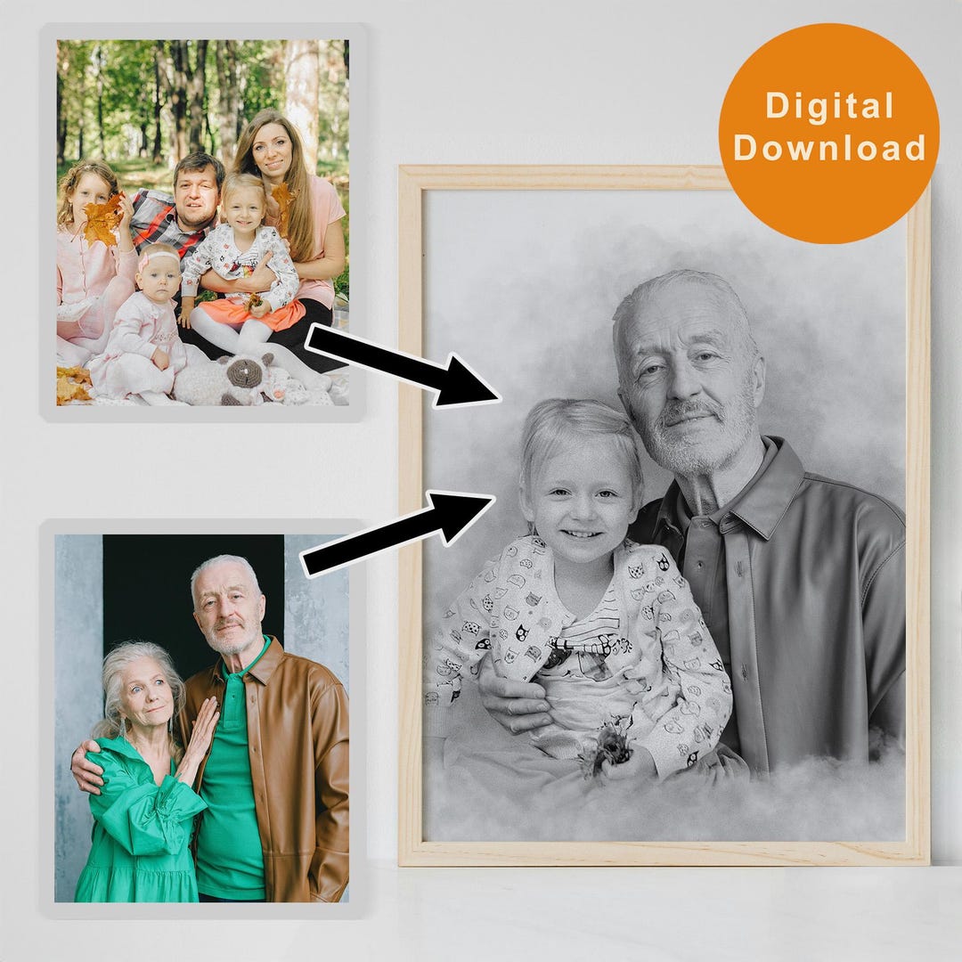 Add Loved Ones to Photo - Custom Memorial Photo – Combine Loved Ones ...