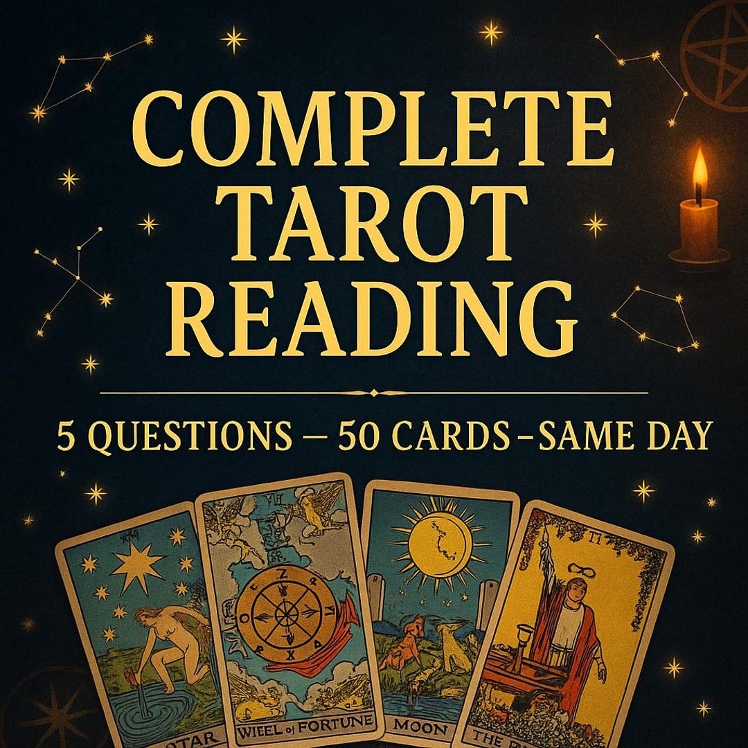 Complete and Quick Tarot Reading – 5 Questions: Love, Money ...