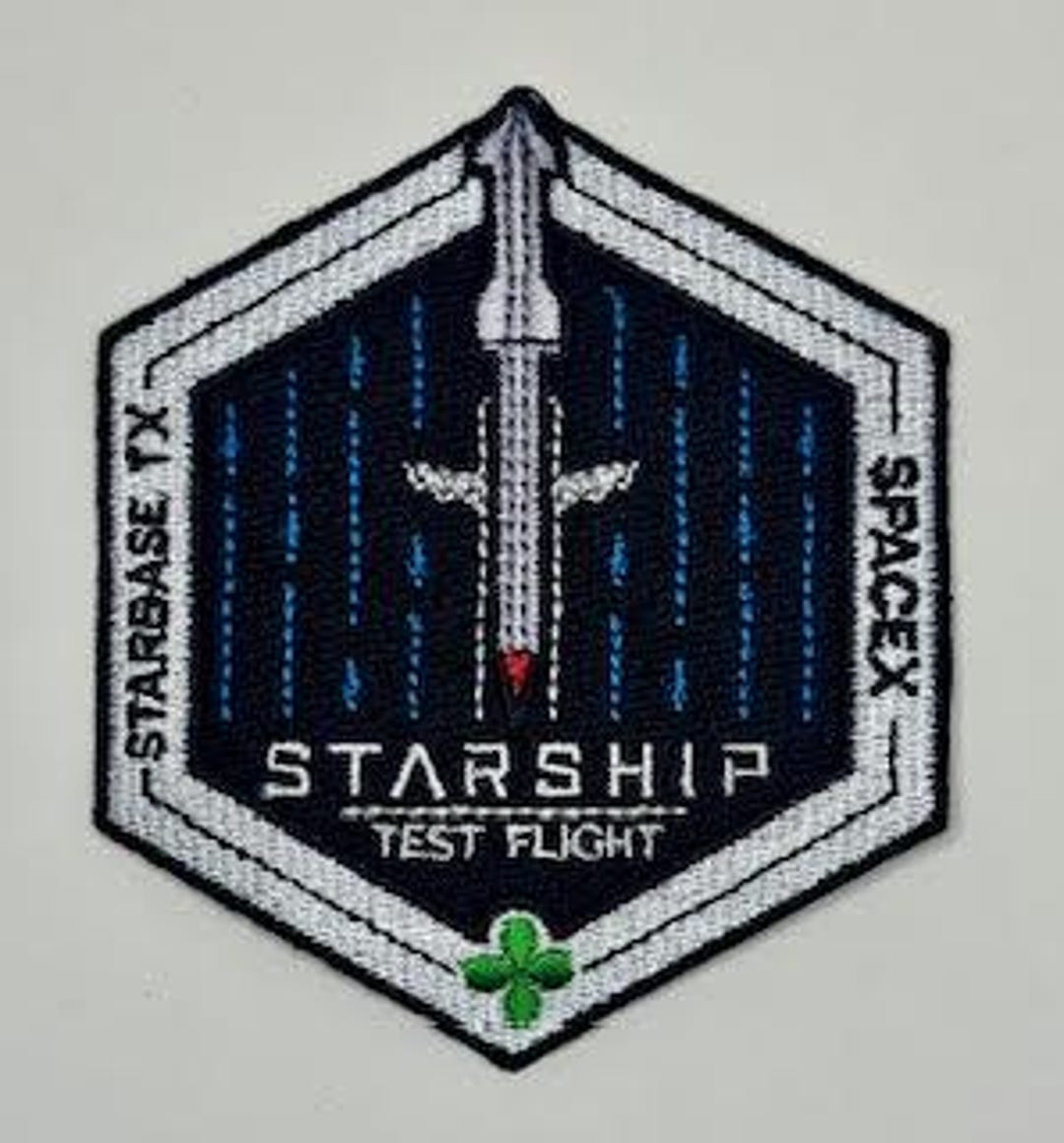 Original Starship Launch 1 Mission Patch 3.5" - Etsy