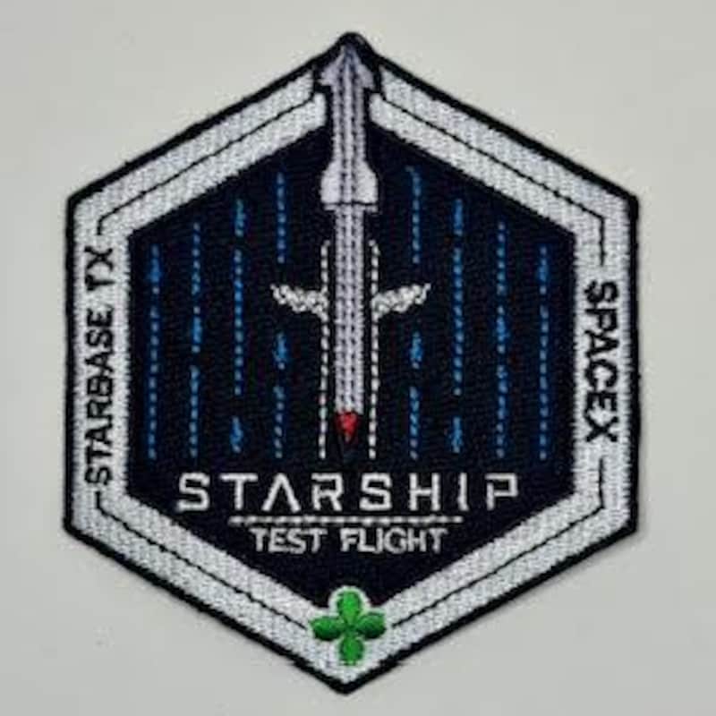 Space X Starship Patch - Etsy