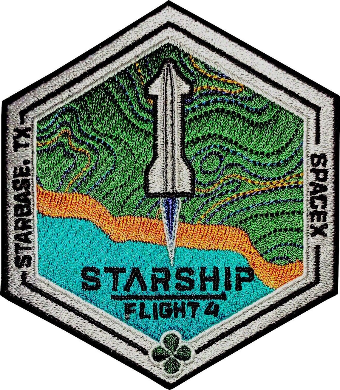 Spacex Starship Missions 1 ,2, 3,4 Mission Patch Combo 4 Pack Patches 3 ...