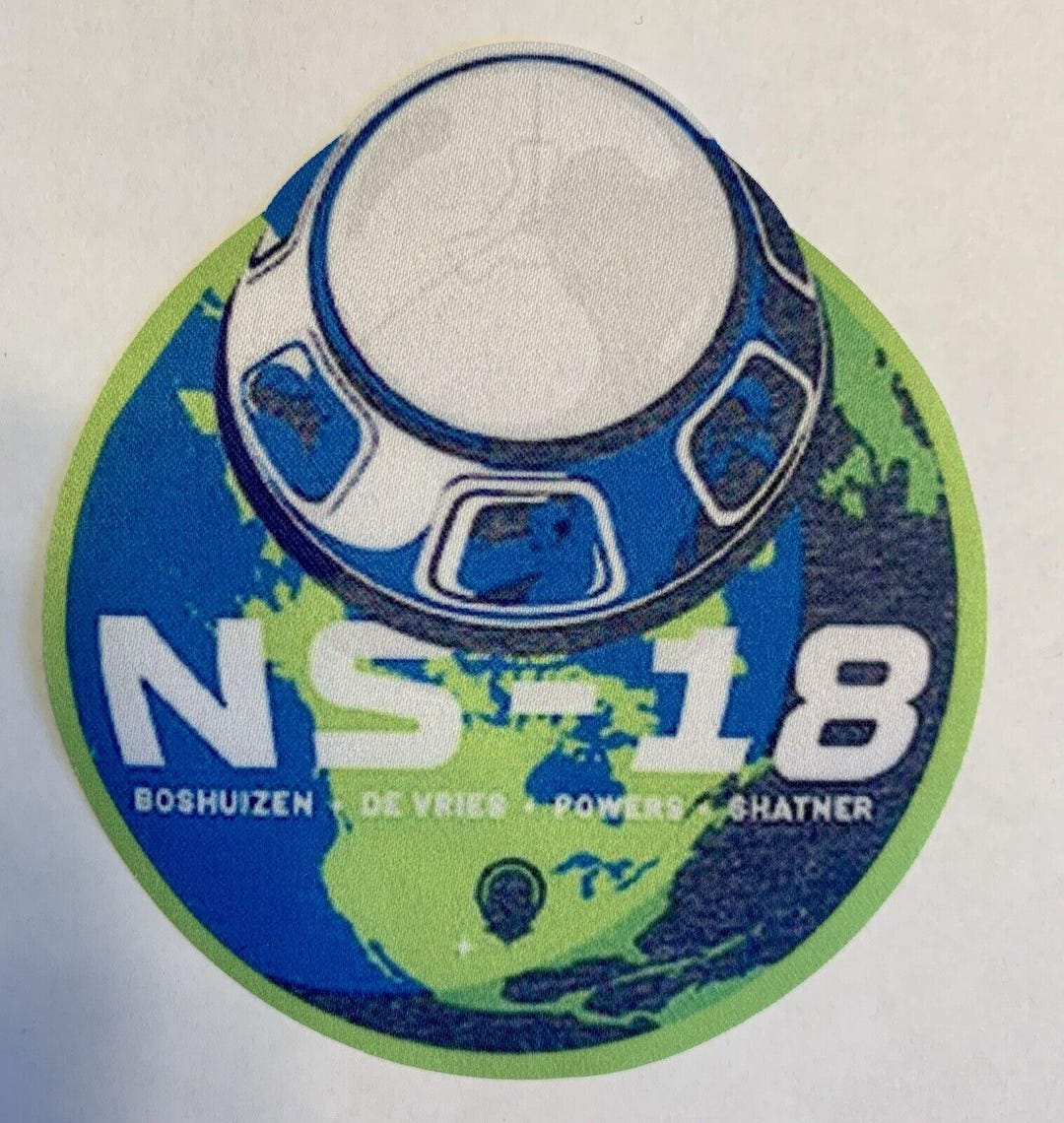 Blue Origin NS-18 Sticker Iron on Patch 3.5” - Etsy