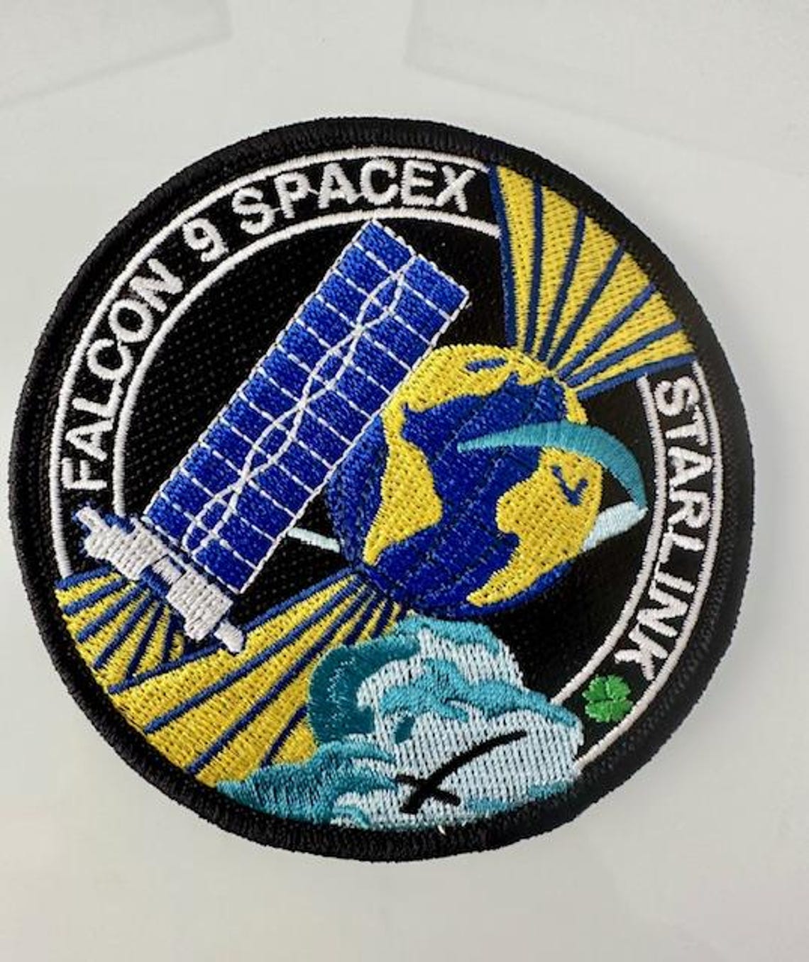 Spacex Starlink Mission Patch 3.5 Inch Iron on Sew on | Satellite ...