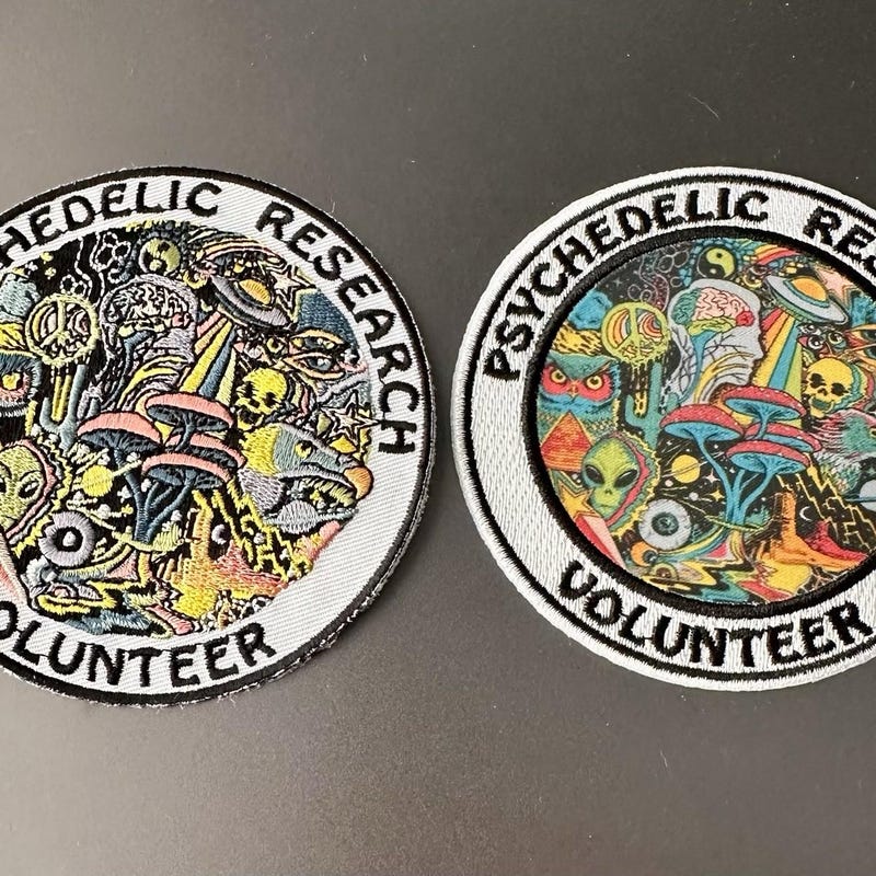 Custom Psychedelic Patch - Etsy
