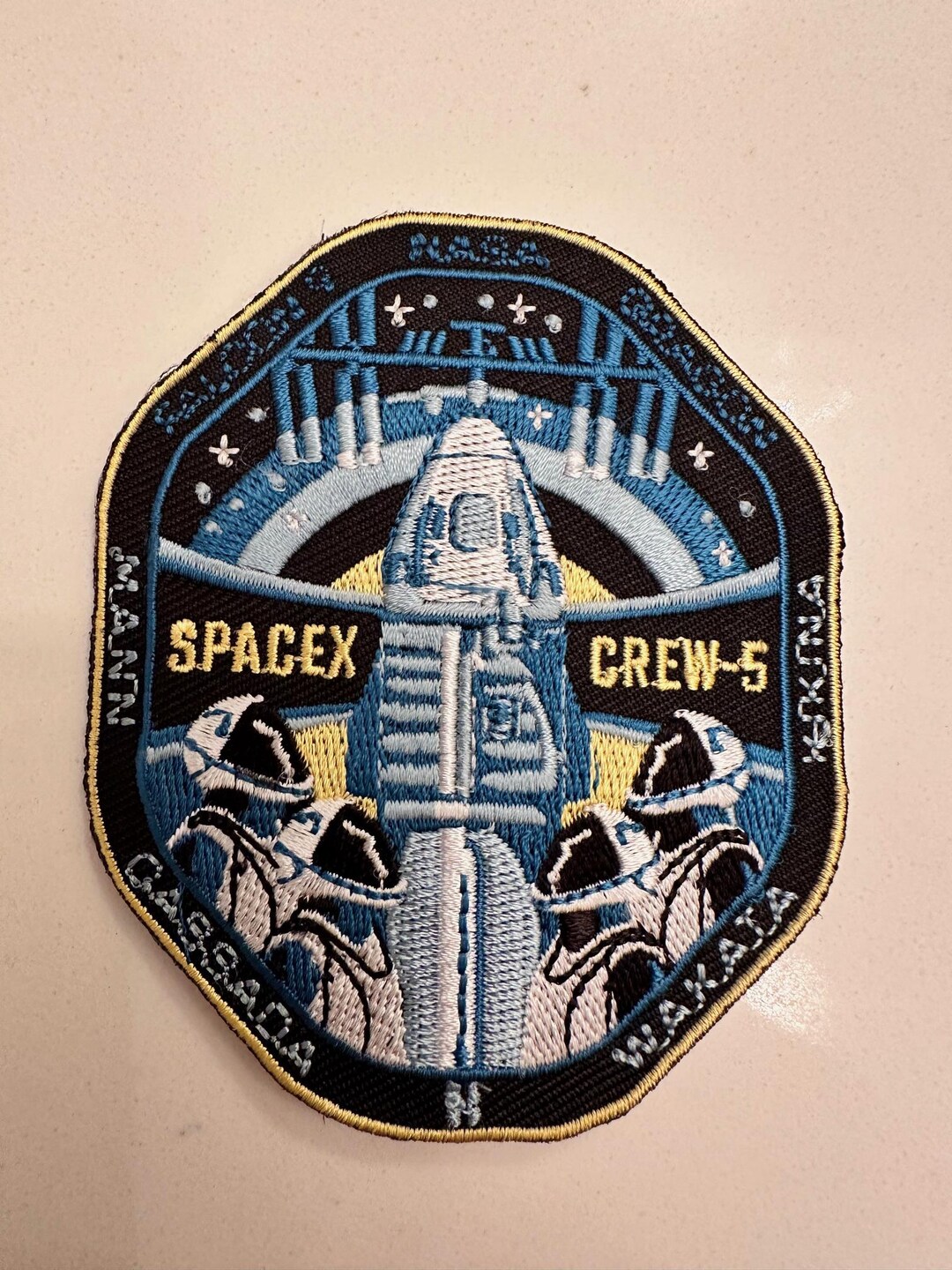 Original Spacex Crew 5 Mission Patch 3.5" - Etsy