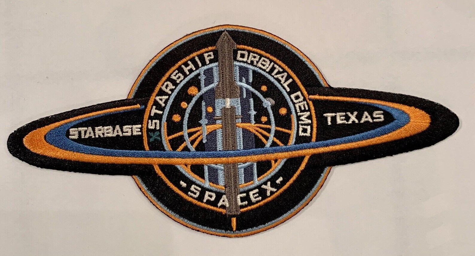 Original Spacex Starship Orbital Demo Launch Mission Patch 3” - Etsy