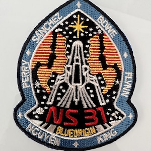 Blue Origin Ns 31 Mission Patch - Etsy