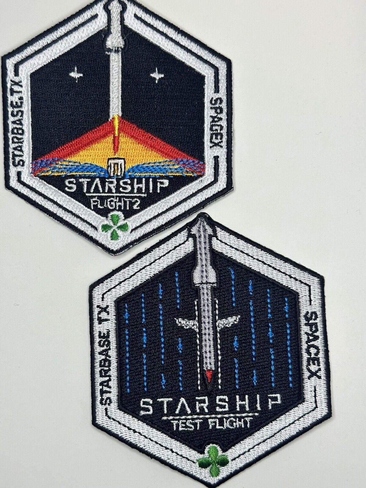 Spacex Starship Missions 1 ,2, 3,4 Mission Patch Combo 4 Pack Patches 3 ...
