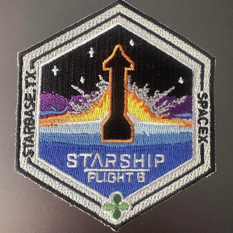 Starship Flight Patch - Etsy
