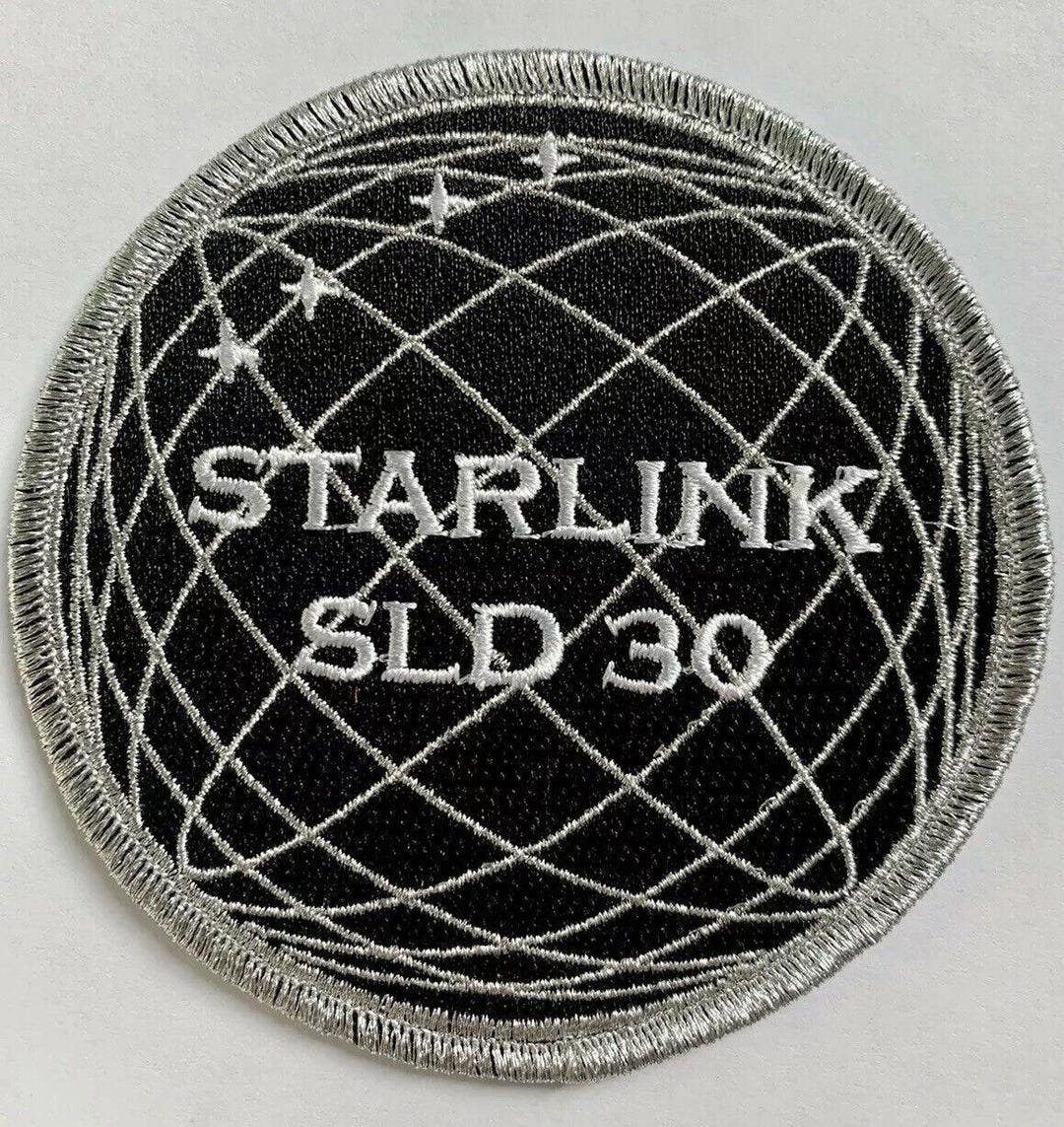 Original Spacex Starlink Sld 30 Mission Patch Nasa Falcon 9 3.5 ...