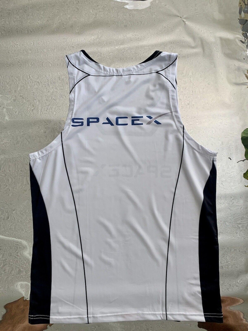 Spacex Astronaut Cosplay Mission Tank Top Unisex | Space Crew Flight ...