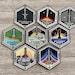 Spacex Starship Flights 1-8 Mission Embroidered Iron-on Patches 3.5 ...