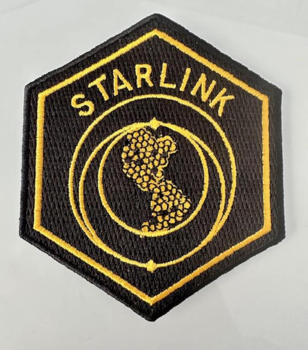 Original Spacex Deep Space Dark Starlink Mission Patch 3.5" - Etsy