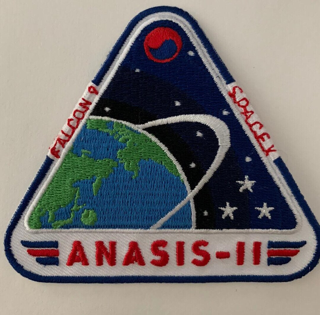 Spacex Anasis- Ii 2 Falcon 9 Nasa 2020 3.5” Mission Patch - Etsy