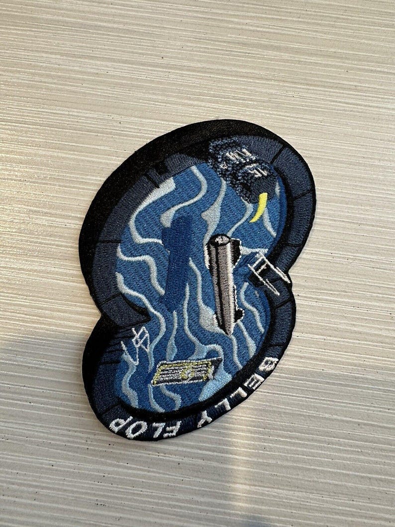Spacex Starship Program Mission Belly Flop Internal Patch- 3.5” Texas ...