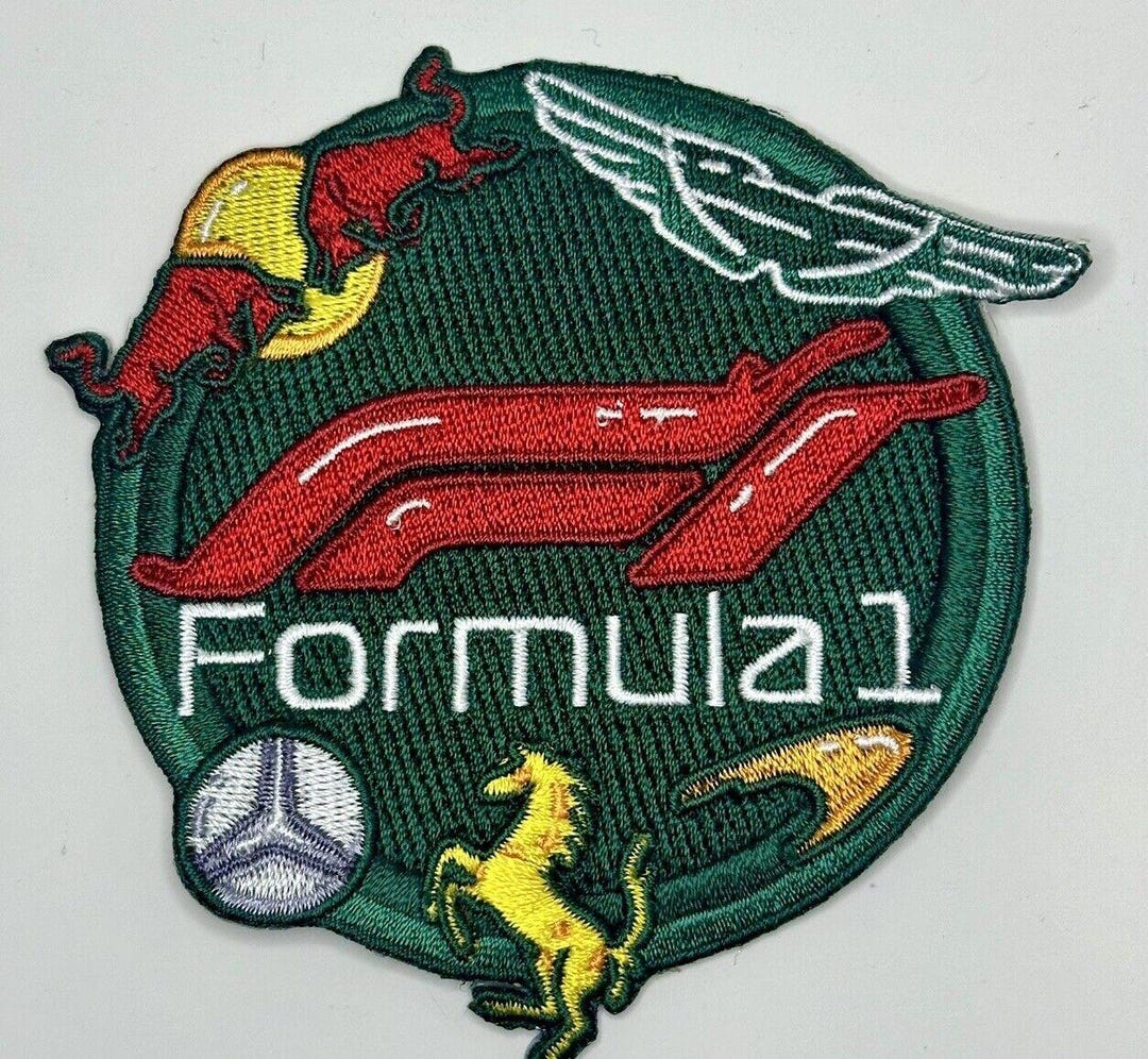 F1 Ultimate Logo Patch Mercedes Ferrari Formula One Racing Iron on ...