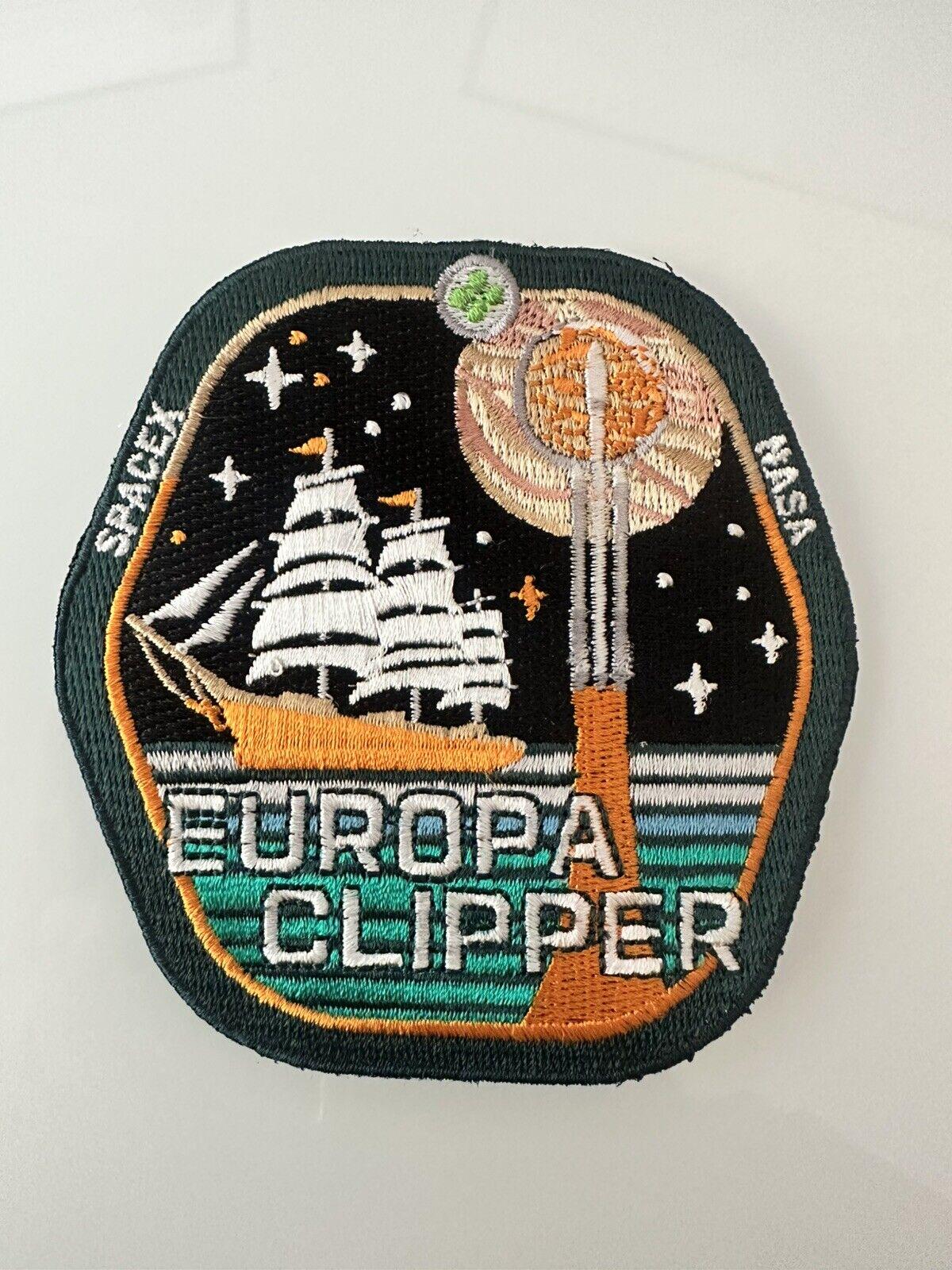 Original Spacex EUROPA CLIPPER Mission Patch NASA 3.5” mint Condition ...