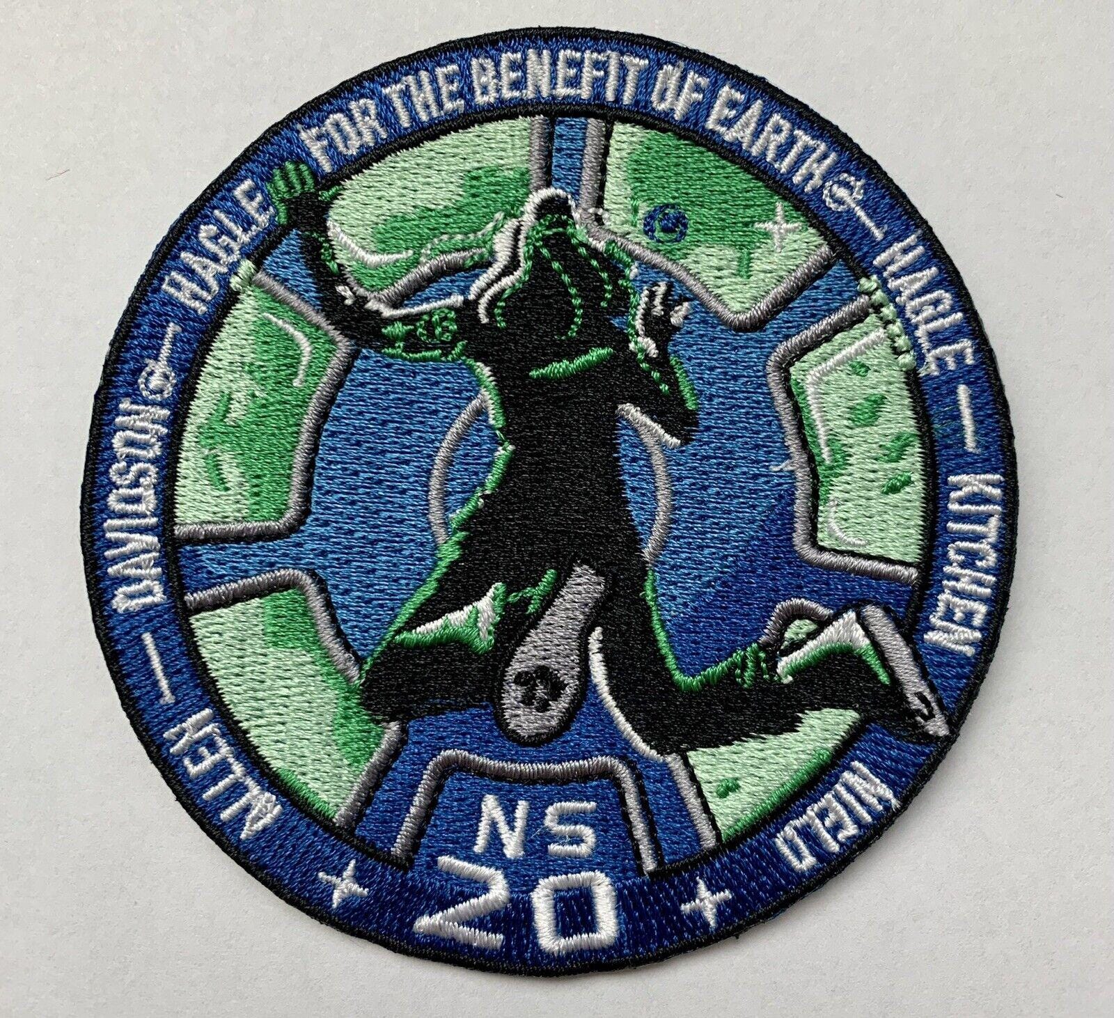 Blue Origin NS-20 Mission Embroidered Iron-on Patch 3.5" | for the ...