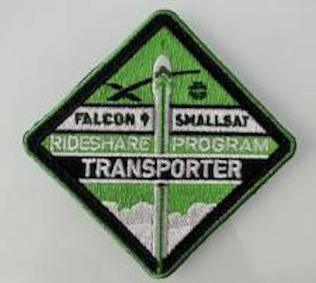 Original Spacex Transporter 2 Mission Patch 3.5" - Etsy