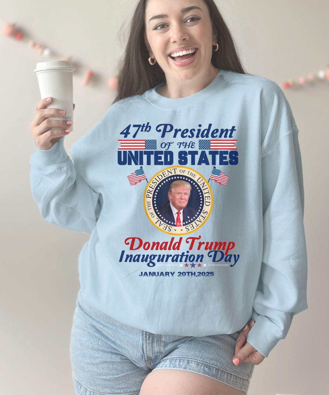 TRUMP Inauguration Day 2025, Presidential Inauguration Maga Sweater ...