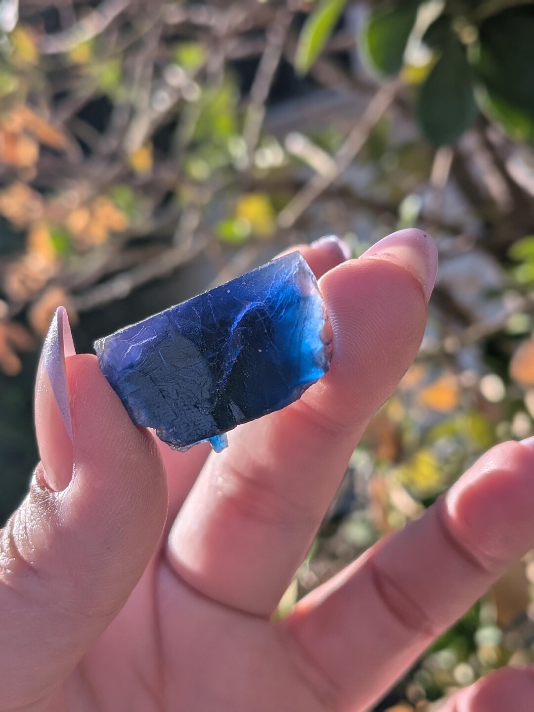 Raw Natural Cubic Blue Halite Crystal Specimen - Etsy