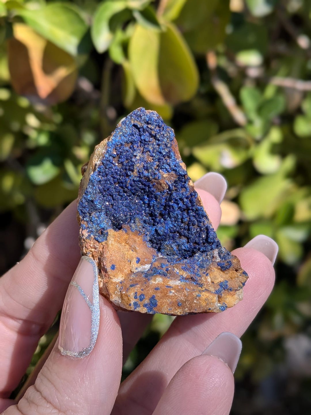 Natural Raw Azurite on Matrix Display Specimen - Etsy