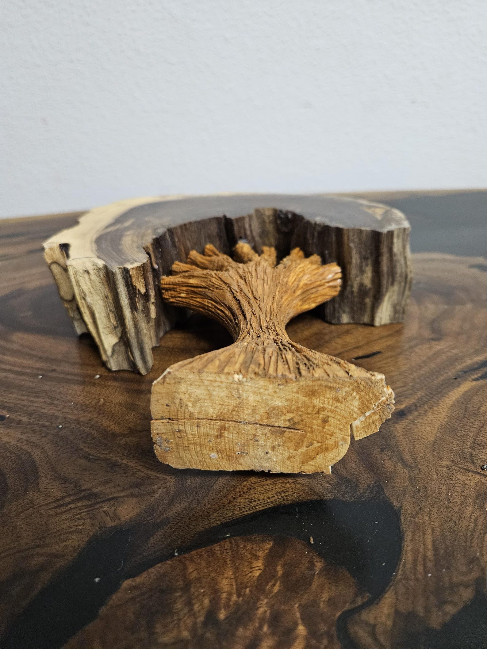 Small Tree Built From Live Wood Semicircle - Etsy