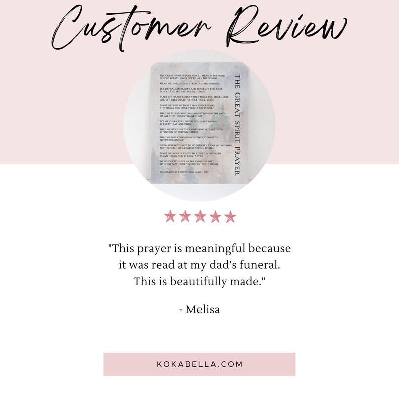 Native American Prayer Art Print – Chief Yellow Lark Translation ...