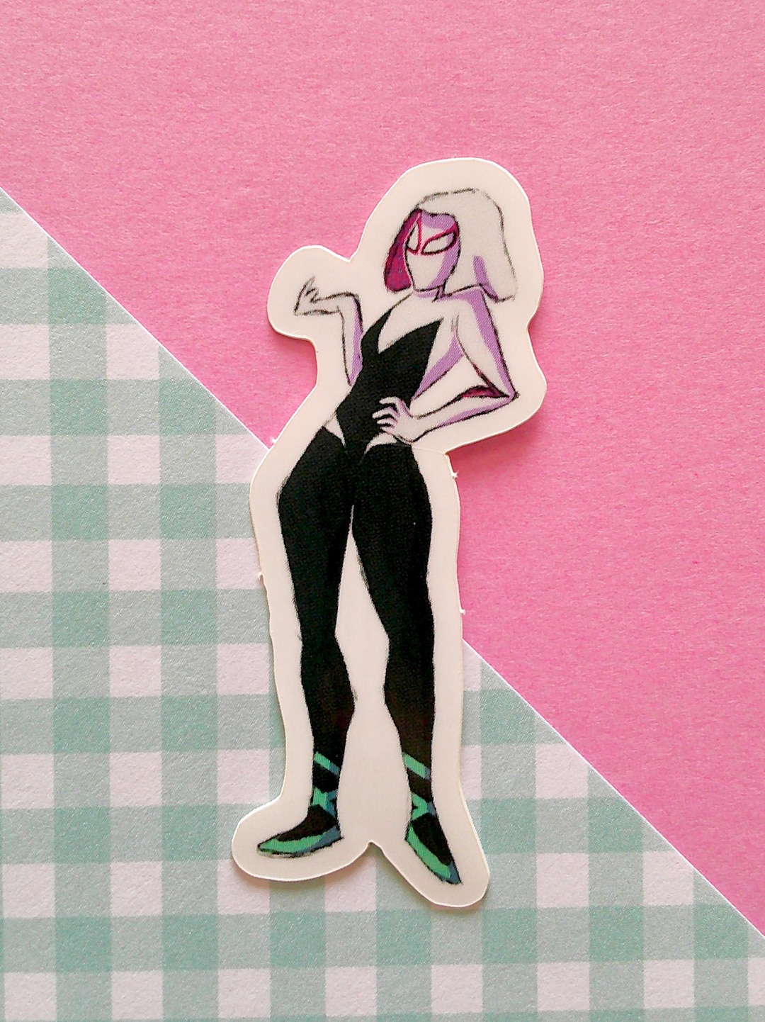 Spider-gwen Stickers - Etsy