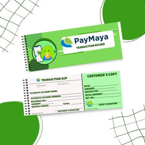 GCASH/PAYMAYA Printable Transaction Slip - Etsy