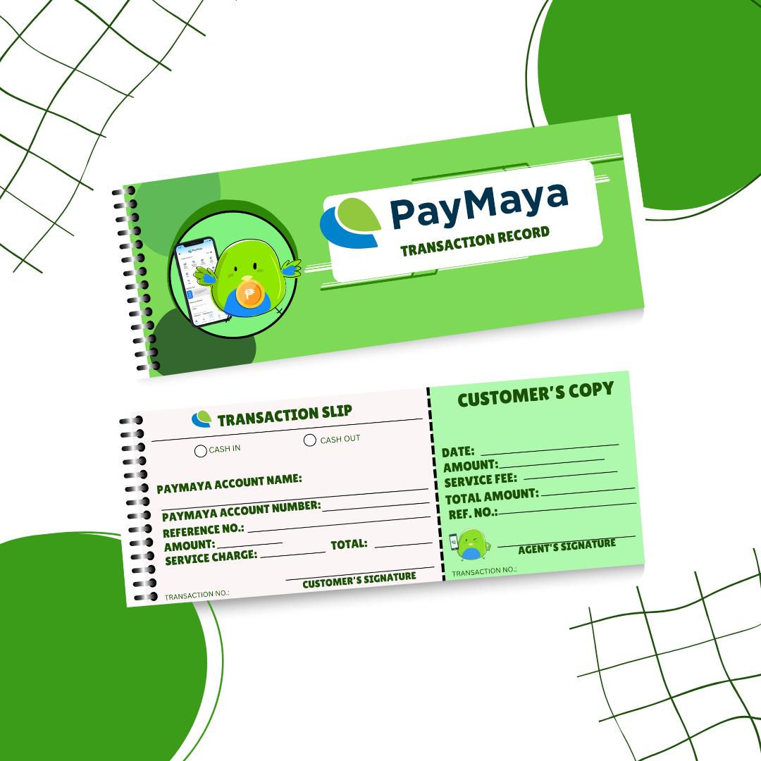 GCASH/PAYMAYA Printable Transaction Slip - Etsy