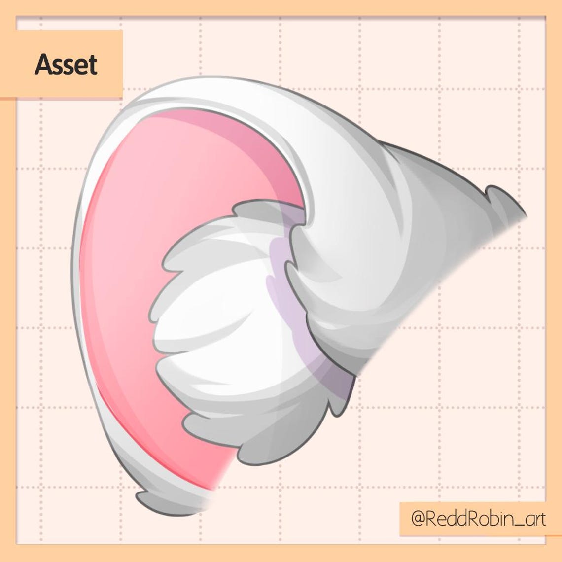 Rigged Vtuber Asset - Customizable Tiger/lion Ears - Etsy
