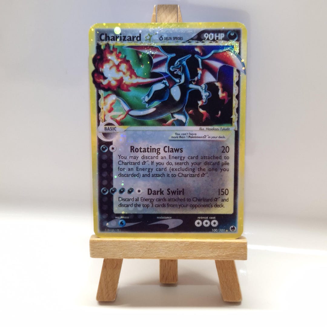 Delta Charizard / Charizard Shiny - Galaxy / Cosmo Holo - Pokemon ...