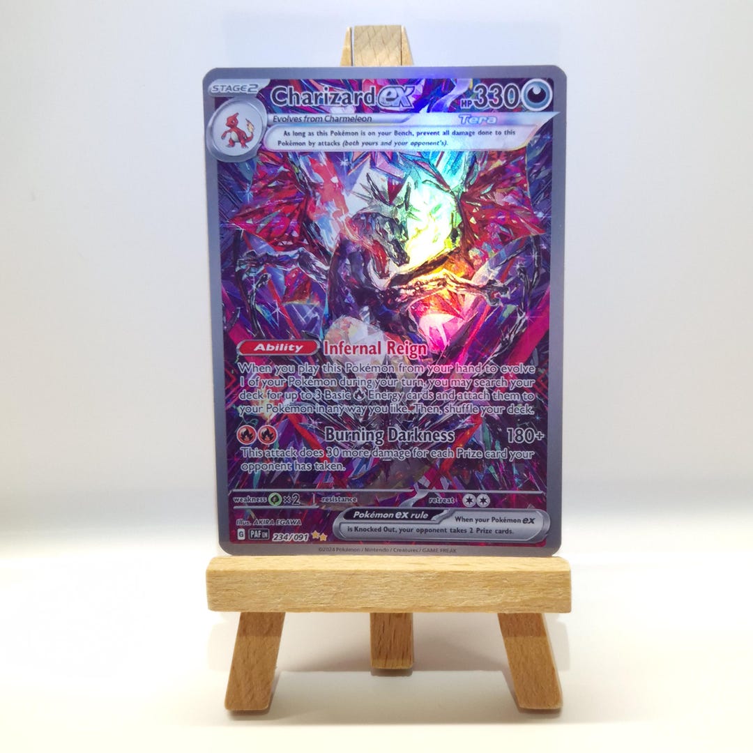 Shiny Charizard / Charizard Tera Ex - Holo - Pokemon Alternative Tera ...