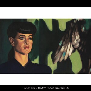 Blade Runner Replicant - Art Print From Oil Painting - Great Gift for ...