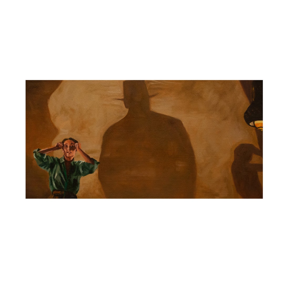 Raiders of the Lost Ark Art Print From Oil Painting - Marion and Indy ...