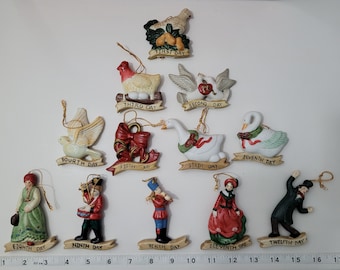 12 Days of Christmas Ornaments | Etsy