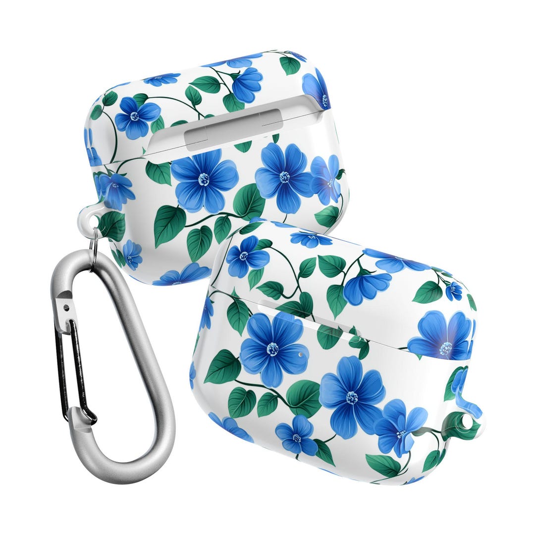 Floral AirPod Case, Cute Flower Design, Trendy Tech Accessories, Gift ...