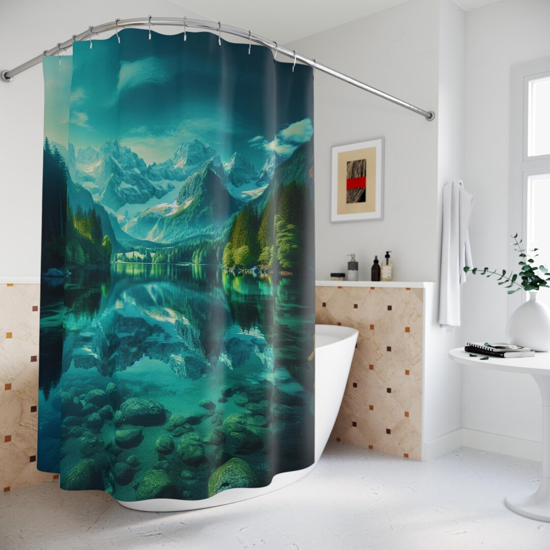 Lake Shower Curtain