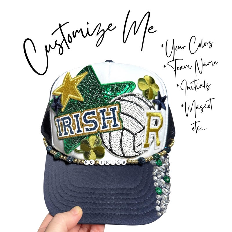 Blue Volleyball Cap - Etsy