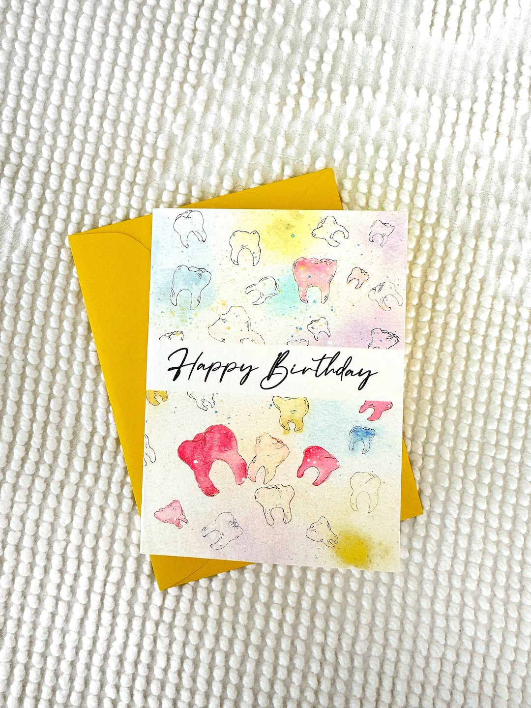 Printable Dental Card, Dental Birthday for Her, Dental Grad Gift ...